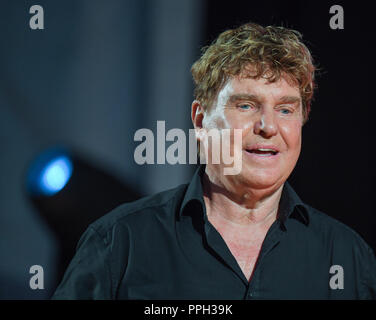 Neuenhagen, Brandenburg. 21st Sep, 2018. The singer Frank Schöbel ...