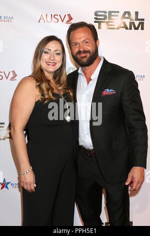 Wife, Judd Lormand at the "Seal Team" Season 2 Premiere Screening at ...