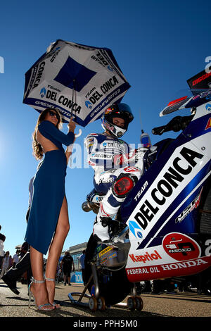 Fabio Di Giannantonio (Del Conca Grswsini Moto 3) during the Moto 3 GP ...