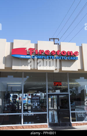Firestone Complete Auto Care garage, Cape Coral, FL Stock Photo - Alamy