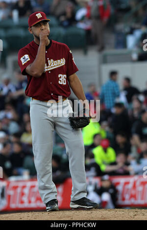 HERMOSILLO, Son. February 1, 2013. Cole McCurry of Venezuela during the ...