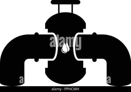 Isolated oil pipelines icon Stock Vector Art & Illustration, Vector Image: 220430048 - Alamy