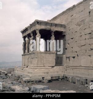 ERECTEION - PORTICO DE LAS CARIATIDES - SIGLO V AC. Author: MNESICLES ...