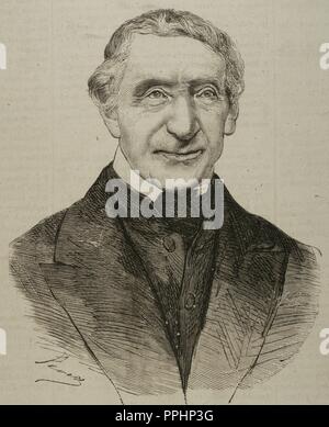 Johann Ignaz von Dollinger (1799-1890). German theologian and historian ...