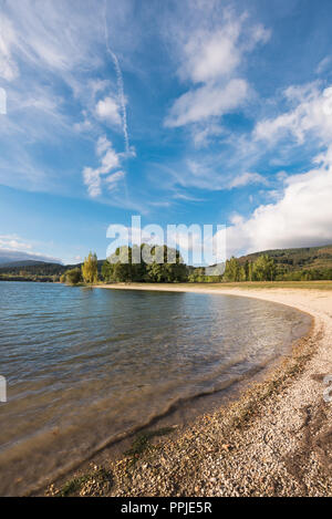 The reservoir of ullibarri-gamboa in Álava, Basque Country, Spain Stock ...