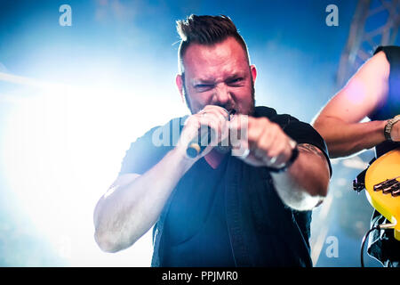 Circus Maximus' singer Michael Eriksen, supporting act for Symphony X ...