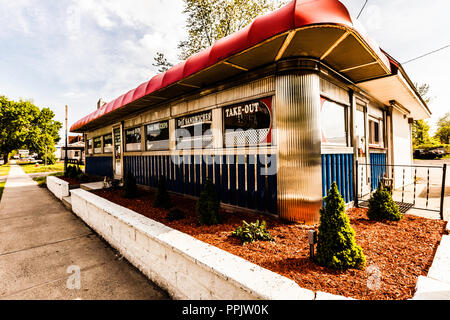 Charlie's Diner West Springfield, Massachusetts, USA Stock Photo - Alamy