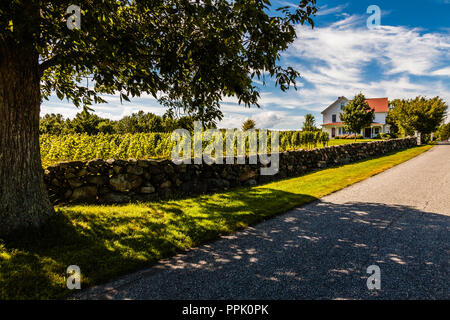 Jonathan Edwards Winery North Stonington, Connecticut, USA Stock Photo ...