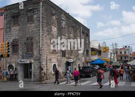 Shops on Broad Street, Bridgetown, Barbados, Lesser Antilles, West ...