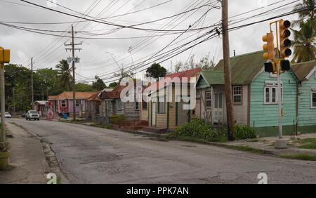 Old building, Bay Street, Bridgetown, Barbados Stock Photo - Alamy