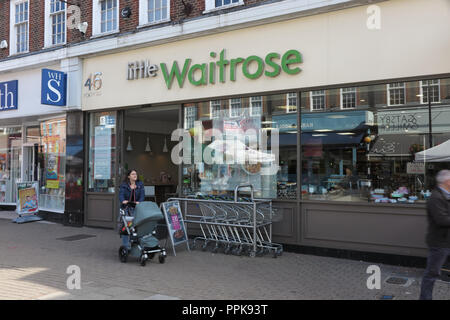Little Waitrose and partners shop (convenience store) at a Shell petrol ...