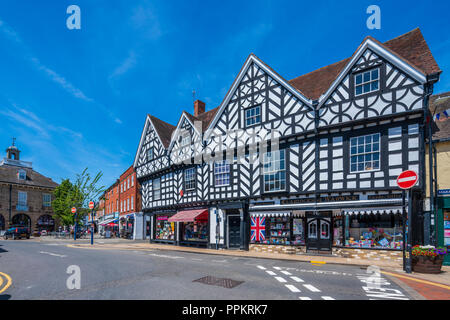 Market Square, Warwick, Warwickshire, England, United Kingdom Stock ...