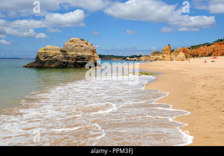 Coast, Praia da Rocha, Portimao, Algarve, Portugal, Europe, Atlantic ...