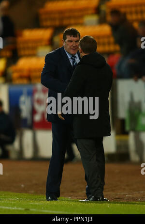 SCOTTISH CUP FINAL SOCCER. TOMMY BURNS & BILLY STARK, CELTIC Stock ...
