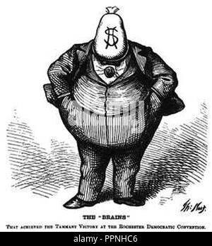 Boss Tweed Thomas Nast Stock Photo: 147459430 - Alamy