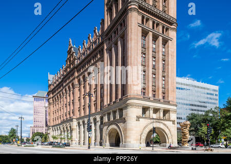 Milwaukee City Hall buildings Milwaukee Wisconsin Stock Photo - Alamy