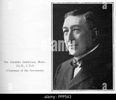 Boteler Grammar School Warrington - 1526-1926 Plate 8 Stock Photo - Alamy