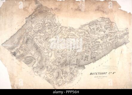 Botetourt Co., Va. South west section. 1864 by Confederate States of ...