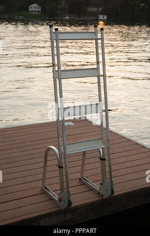 Lake Schaffer, Monticello, Indiana, USA, North America Stock Photo - Alamy