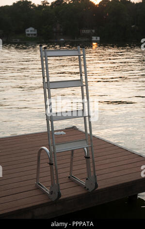 Lake Schaffer, Monticello, Indiana, USA, North America Stock Photo - Alamy