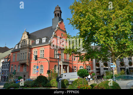 old city hall in Essen-Werden, Germany, North Rhine-Westphalia, Ruhr ...
