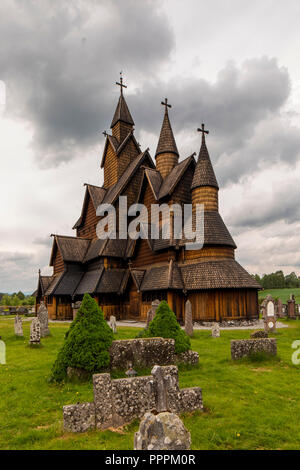 Heddal stave church Stock Photo - Alamy
