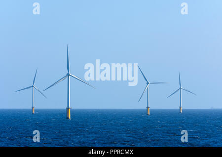 Offshore wind farm, IJmuiden, North Sea, Netherlands Stock Photo - Alamy