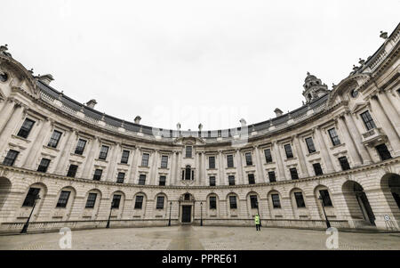 British Treasury building in central London Stock Photo - Alamy