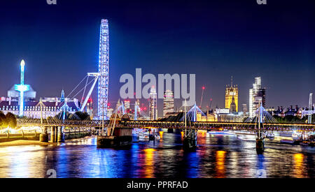 The City At Sunset From Waterloo Bridge London UK Stock Photo - Alamy