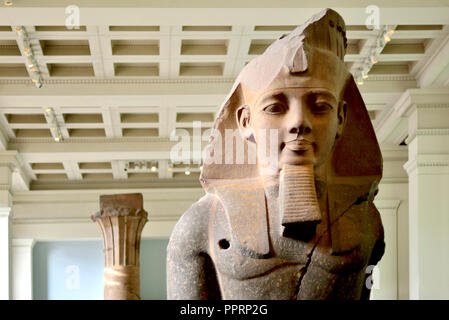 Ancient Egyptian statue of Ramesses II. granodiorite, New Kingdom, 19th ...