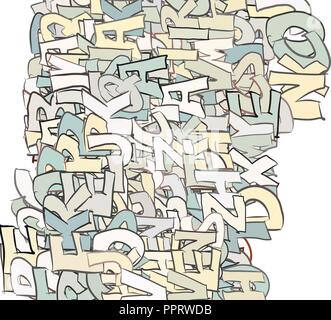 Abstract conceptual colorful alphabets letters. Good for web page ...