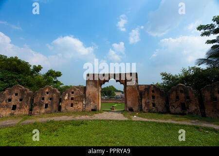 Sonakanda Fort, a Mughal river-fort located on the eastern bank of the ...