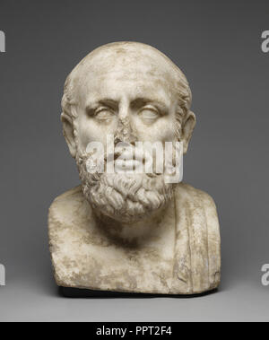 Herm Bust of a Greek Philosopher, second half of 1st century A.D ...