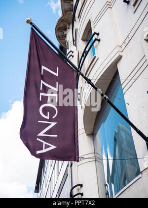 The Zegna Store, New Bond Street, London, UK Stock Photo - Alamy