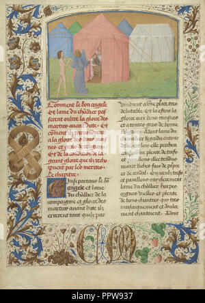 The Glory of Good Monks and Nuns 1475 by Simon Marmion Stock Photo - Alamy