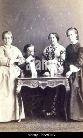 The Brazilian Imperial family around 1864 was a significant historical ...