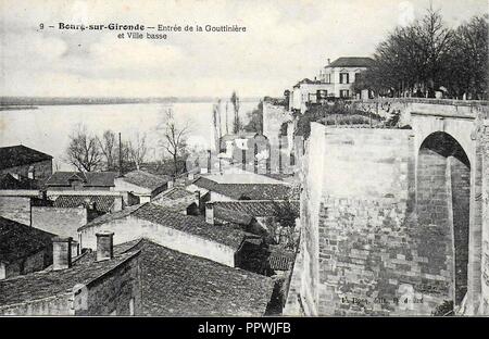 Bourg - Ville-basse 1 Stock Photo - Alamy