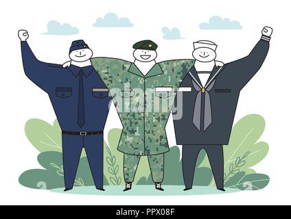 cartoon air force woman Stock Vector Image & Art - Alamy