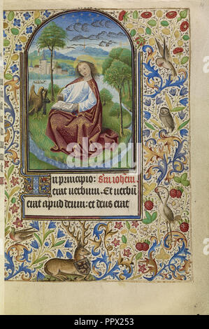 Saint John on Patmos, Master of Saint John the Evangelist, 1490 - 1500 ...