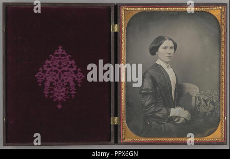 Portrait of a Seated Woman, American, about 1857, Daguerreotype ...