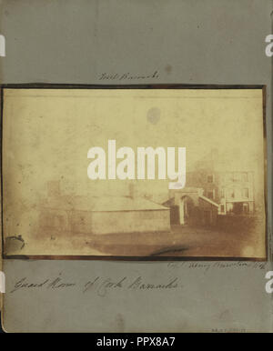 Cork Barracks about 1843 by Henry Craigie Brewster Stock Photo - Alamy