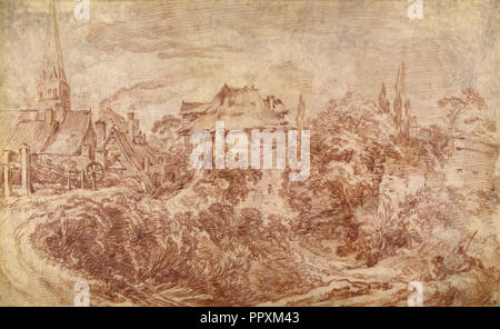 Landscape with Figures, François Boucher, French, 1703 - 1770, France ...