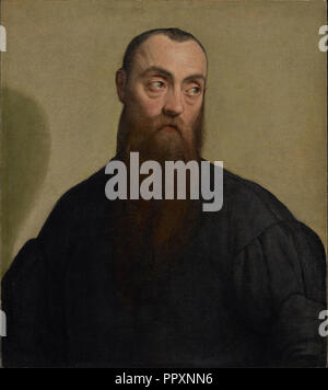 Portrait of a Bearded Man about 1550 by Jacopo Bassano Stock Photo - Alamy