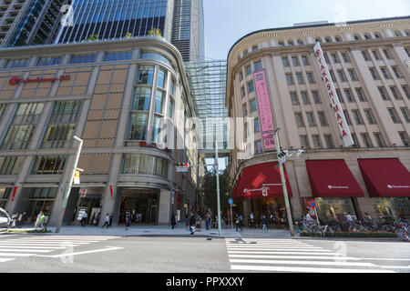 A view of the new wing of Takashimaya Department Store in Nihonbashi on ...