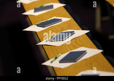 General view of a Lecture Room at The University of Brighton Falmer ...