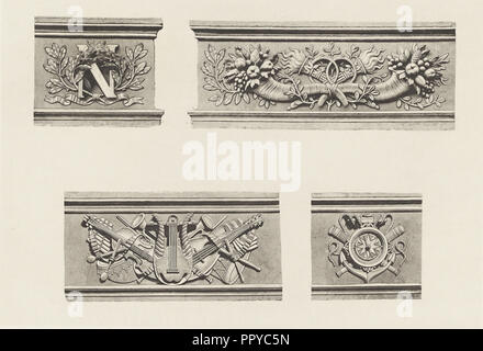 Tuileries, Façade sur la Cour, Édouard Baldus, French, born Germany ...