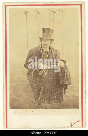 Nadar (French, 1820 - 1910), Self-Portrait with Wife Ernestine in a ...