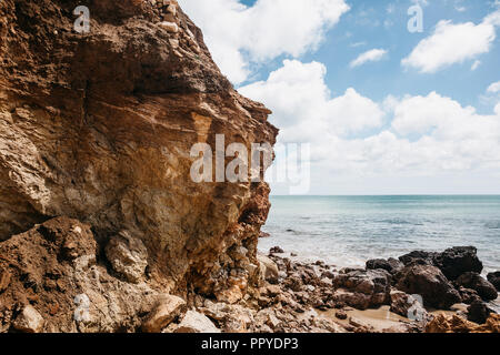 Beautiful views of the Atlantic Ocean and the rocks off the coast of ...