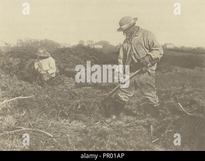 Peter Henry Emerson. Furze-Cutting on a Suffolk Common. 1883–1887 ...