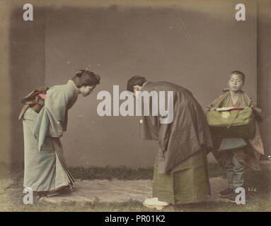 [ 1870s Japan - Japanese New Year ] — Images of New Year celebrations ...